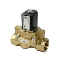 China Burkert Type 5404 Solenoid Valve 2/2 Normally Closed G3/4 / G1 Internal Thread 20 25 Flow Hole FKM Sealing Brass Solenoid Valve 00177853 00308502 00308503 00308504 00308505 00308506 for sale