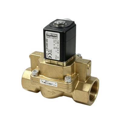 China Burkert Type 5404 Solenoid Valve 2/2 Normally Closed G3/4 / G1 Internal Thread 20 25 Flow Hole FKM Sealing Brass Solenoid Valve 00177853 00308502 00308503 00308504 00308505 00308506 for sale