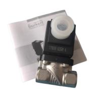 China Burkert 5404 Stainless Steel High‑Temperature 2/2 NC Solenoid Valve G1 25mm Orifice PTFE Seal 20004409 20004410 00354392 20004413 Hot Fluid Steam Industrial On‑Off Solenoid Valve for sale