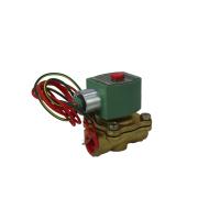 China ASCO 8210G094 2/2 Way Normally Closed Pilot Operated Solenoid Valve 1/2 Inch NPT Brass Body NBR Seal High Flow Control Valve For Air Water Inert Gas Industrial Automation Equipment for sale