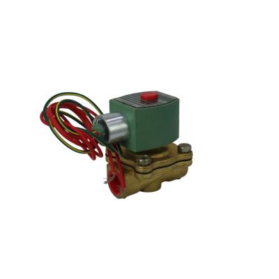 China ASCO 8210G094 2/2 Way Normally Closed Pilot Operated Solenoid Valve 1/2 Inch NPT Brass Body NBR Seal High Flow Control Valve For Air Water Inert Gas Industrial Automation Equipment for sale