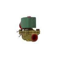 China ASCO 8210G094 2/2 Way Normally Closed Pilot Operated Solenoid Valve 1/2 Inch NPT Brass Body NBR Seal High Flow Control Valve For Air Water Inert Gas Industrial Automation Equipment for sale