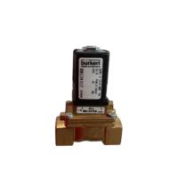 China Burkert G2 High Flow DN50 Servo‑Operated High Temp Solenoid Control Valve 5281 Series Normally Closed Brass‑bodied FKM Seal 00134365 00134366 00134368 for sale