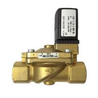 China Burkert 5281 Normally Closed DN25 Servo Assisted Solenoid Control Valve G1 Internal Thread Brass Body EPDM Seal Low Noise Operation 00134381 00134382 00134384 for sale