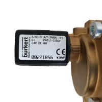 China Brass Body Burkert Solenoid Valve Offering DC24V AC24V AC220V Voltage Option G1 G1 1/4 Internal Thread 2/2 Normally‑Closed 00221856 00221857 00221858 00221859 00221860 00221861 for sale