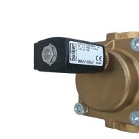 China Burkert 6281 Diaphragm Solenoid Valve 2/2‑Way Normally Closed G1-1/4 G1-1/2 Port NBR Elastomer Seal 00270131 00268550 00270132 00221862 00221863 00221864 for sale