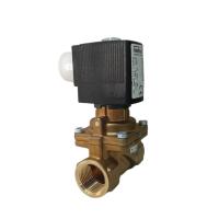China Burkert 6281 Solenoid Valve Item 00270142 00270143 G1-1/4 40mm Orifice 2/2 Normally Closed Manual Control Brass Construction NBR Seal For Automation System for sale