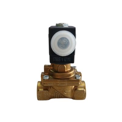 China Burkert 6281 Servo Diaphragm Solenoid Valve 2/2 Way Normally Closed With Manual Override Brass Body NBR Seal 10mm Orifice G1/4 DC24V AC24V AC220V  00322505 00322506 00322507 for sale
