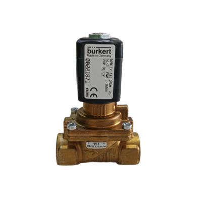 China Chemical Resistant Servo‑assisted Solenoid Control Valve Burkert 6281 G3/4 / G1 Port 20mm Flow Passage FKM Seal Normally Closed Circuit Function Fluid Regulation Valve 00221877 00221878 00221879 for sale