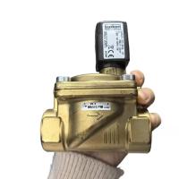 China Burkert 6281 FKM Seal Material Solenoid Valve 00221880 00221881 00221882 G1 Internal Thread 20mm Orifice 2/2 NC Brass Housing for sale