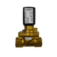 China FKM Burkert 6281 Servo Diaphragm Solenoid Valve 2/2 Way Normally Closed G1-1/4 G1-1/2 BSP Thread 40mm Extra Large Orifice 00270133 00270134 00270135 00221889 00221890 00221891 for sale