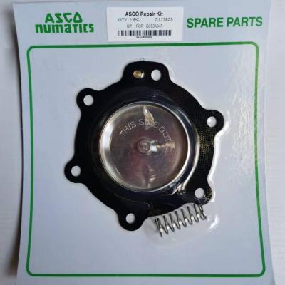 China ASCO 1‑1/2 Inch Dust Collector Pulse Valve Seal Maintenance Assembly C113825 Standard NBR Diaphragm Plus Spring High Temperature Resistant FKM Version Replacement Accessories Fit For G353A045 for sale