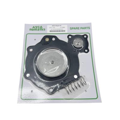 China ASCO Complete Large Small Diaphragm Spring Spare Kit C113685 NBR Rubber And C140742 Viton FKM Membrane Repair Parts For ASCO 353 Series Pulse Jet Solenoid Valve for sale