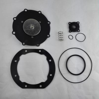China Multi‑part Pulse Valve Rebuild Spare Components C140744 C113928 NBR Double Diaphragm Spring Assembly Equipped With Two‑size O‑rings Gasket Armature And Circlip for sale