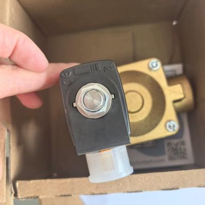 China AC220V 8W Burkert Type5281 2/2 Way NO Solenoid Valve 00178877 G3/4 Thread 20mm Orifice Brass NBR 0.2-16bar for sale
