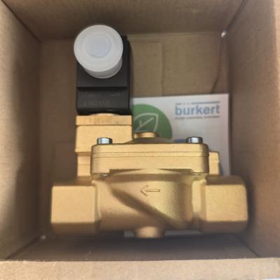 China AC24V 8W Burkert Type 5281 Solenoid Valve 00178875 G3/4 2/2 NC 20mm Orifice Brass NBR 0.2-16bar for sale