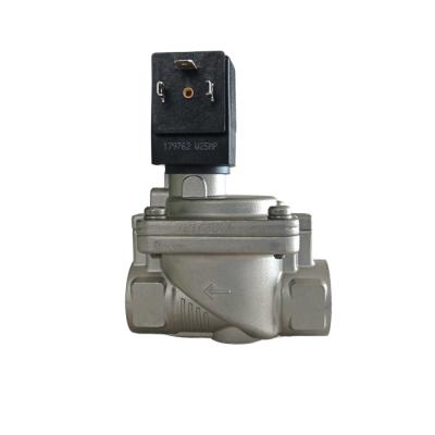 China FKM Fluorine Rubber Sealed 2 Position 2 Way NC Solenoid Valve Burkert 6281 Series G1 Port Anti‑corrosion Stainless Steel Housing 25mm Orifice Size 00221998 00221999 00222000 for sale