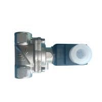 China Burkert 6281 Series Manual Override Equipped 2/2 Way NC Servo Diaphragm Solenoid Valve G1/4 G3/8 Port Heat Resistant FKM Seal Stainless Steel Housing 10mm Orifice 00323894 00323968 00323971 00323972 for sale