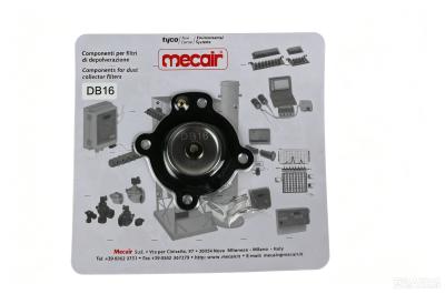 China Mecair DB16 Diaphragm With Spring FKM Material Pulse Valve Repair Kit For Dust Collector Solenoid Valve Replacement Spare Parts Compatible Valve VNP/VEM206, VNP/ VEM306 for sale