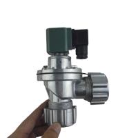 China DMF-ZM-20 3/4″ Right Angle Nut Type Pulse Valve for Dust Collector Baghouse – Aluminum Body, NBR Diaphragm for sale