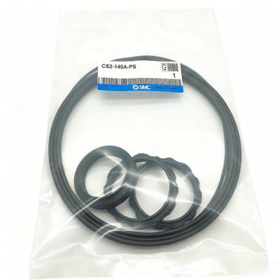 China SMC CS1‑125A‑PS / CS2‑125A‑PS Cylinder Repair Kit Full Seal Set For 125mm Bore CS1 CS2 Pneumatic Cylinder Anti Leak Rubber Seals Industrial Automation Spare Parts for sale