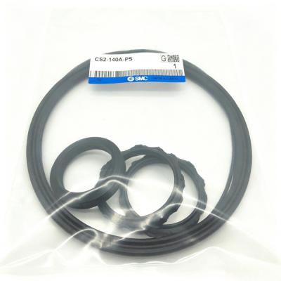China Compatible SMC Cylinder Overhaul Kit CS1‑300A‑PS / CS2‑300A‑PS NBR Sealing Spare Parts Includes Wiper Ring For CS1 CS2 Heavy Duty Cylinder Replacement for sale