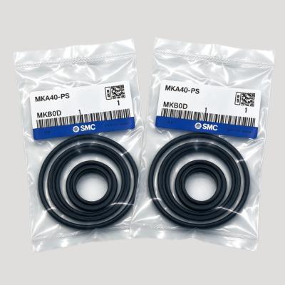 China SMC MKB/MKA63-PS Cylinder Seal Replacement Pack High Pressure Resistant Seals Fit MK Series 63mm Bore Swing Clamp Cylinder For Automated Clamping Station Repair for sale