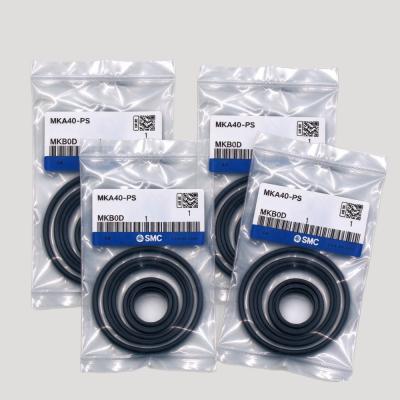 China Pneumatic Rotary Clamp Cylinder Repair Kit SMC MKB/MKA25-PS Full Sealing Components Solve Air Leakage For MK Series Clamping Cylinder Replacement for sale