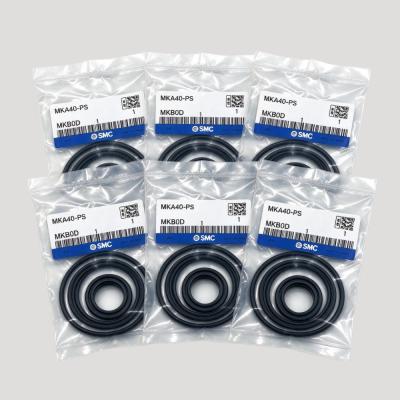 China MKB/MKA20-PS Service Seal Kit Compatible With SMC MK 20 Bore Rotary Swing Clamp Air Cylinder Full O Rings And Piston Seals For Automation Jig Maintenance for sale