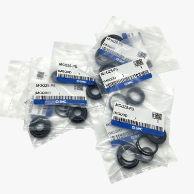 China SMC MGQ25-PS Air Cylinder Service Kit Anti Leakage Rubber Seal Pack For MGQ25 High Side Load Resistant Compact Guide Cylinder Pneumatic System Renewal for sale