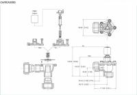 China GOYEN 3/4 Inch Pulse Valve CA20DD CA20DD4 Threaded Connection Right Angle K2000 K2007 for sale