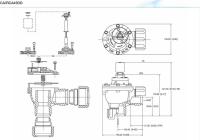 China Pulse Valve CA45DD RCA45DD 1.5 Inch Locking Nut Electromagnetic Pulse Valve RCAC45T010-305 for sale