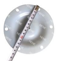 China QBY80 QBY100 Diaphragm 450MM Outer Diameter 8 Holes White Large Flow Membrane For Corrosive Liquid Pump for sale