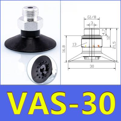 China FESTO VAS30 Pneumatic Suction Pad 30Mm Diameter Multi Color Silicone Nitrile Rubber Wear Resistant For Robot Material Transfer for sale
