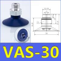 China FESTO VAS30 Pneumatic Suction Pad 30Mm Diameter Multi Color Silicone Nitrile Rubber Wear Resistant For Robot Material Transfer for sale