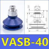 China FESTO VASB40 Industrial Vacuum Suction Cup 40Mm Diameter Wear Resistant Silicone And NBR Multi Color For Packaging Metal And Plastic Workpiece Handling for sale