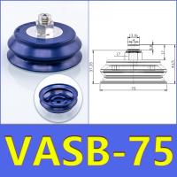 China FESTO VASB75 Vacuum Suction Cup Bellows Structure Food Grade Silicone Option NBR Rubber Multiple Color For Robot Pneumatic Handling Packaging And Printing Equipment for sale