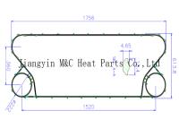 China Framework Heat Exchanger Fabricators UX40  Four Angle Hole 0.5-1.0mm Thickness for sale