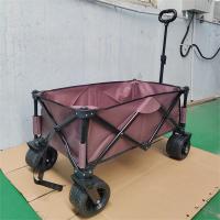 China Customizable Folding 4 Wheel Wagon All Direction Foldable Wagon Cart for sale