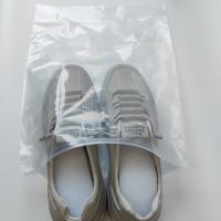China Customized logo zipper design LDPE polyethylene plastic bag matte frosted transparent clothing, shoes and socks intaglio printed zipper seal small plastic zip lock bags for jewelry for sale