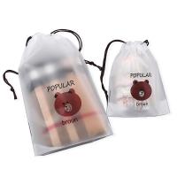 China EVA matte plastic bag, toy bear and cat binding bag, ready-made socks, drawstring bag, storage bag for sale