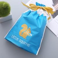 China EVA matte plastic bag, toy bear and cat binding bag, ready-made socks, drawstring bag, storage bag for sale