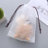 China EVA matte plastic bag, toy bear and cat binding bag, ready-made socks, drawstring bag, storage bag for sale