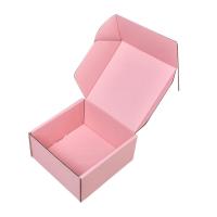 China Eco-friendly colored small cardboard packaging paper, airplane corrugated gift shipping box, mail mailbox for sale
