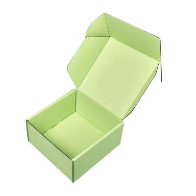 China Eco-friendly colored small cardboard packaging paper, airplane corrugated gift shipping box, mail mailbox for sale