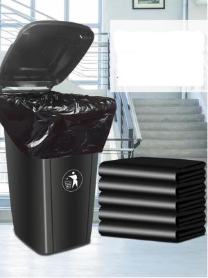 China Customized heavy-duty oversized industrial garbage bags, biodegradable black 55-gallon plastic kitchen garbage bags wholesale for sale