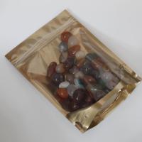 China Custom-printed reusable vacuum-sealed zipper lock snack packaging bags for dry food nuts for sale