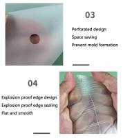 China Custom reusable EVA zipper clothing bags for resealing shoes, polyzipper fur and other clothing packaging - suffocation warning. for sale