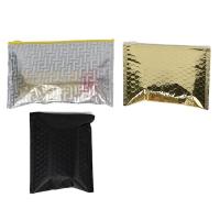China Zipper bubble bag, transparent bubble bag, cosmetic and accessory packaging, anti-drop protective bag for sale