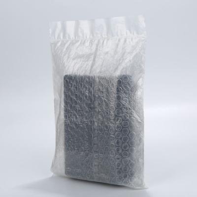 China Shockproof foam zipper express delivery bags, thickened transportation, environmentally friendly transparent plastic self-sealing bags for sale